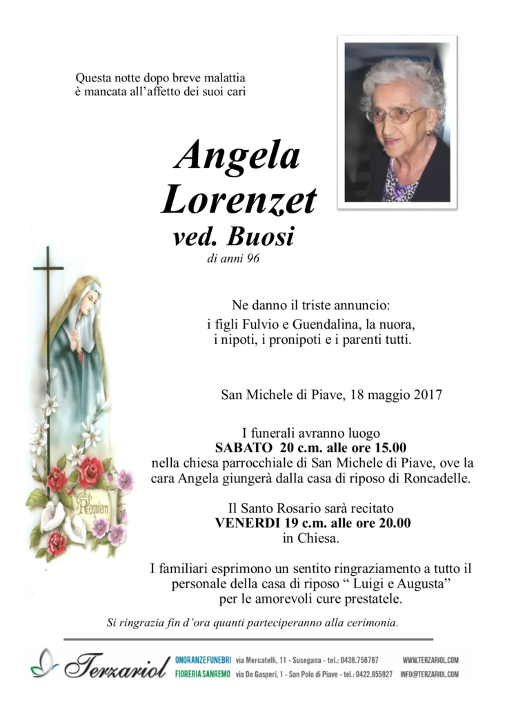 EPIGRAFE con MADONNA E FIORI - terzariol.com