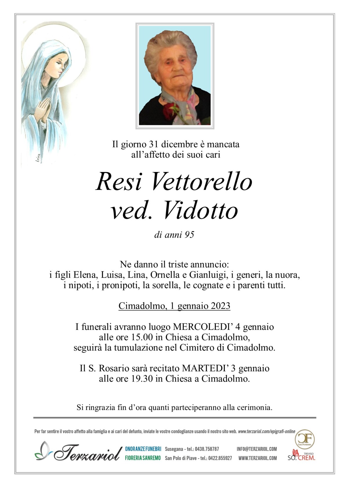 VETTORELLO RESI - terzariol.com